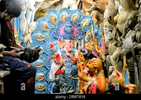 Kolkata, India. 16th Sep, 2023. Fashion Model Rima Bhattacharya poses ...