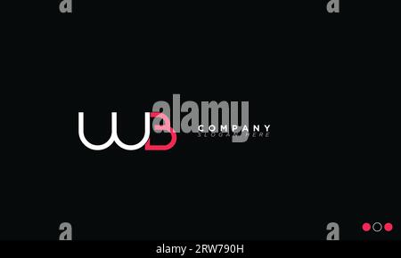 WB Alphabet letters Initials Monogram logo Stock Vector Image & Art - Alamy