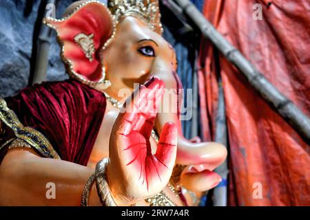 Kolkata, India. 16th Sep, 2023. Fashion Model Rima Bhattacharya poses ...