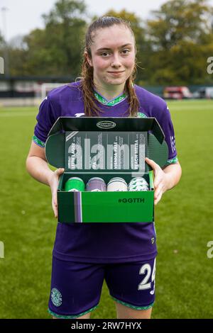 Glasgow, Scotland. 17 September 2023. Rosie Livingstone (18 - Hibernian ...