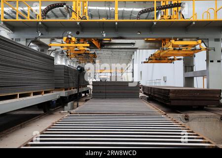 Dividing machine of calcium silicate board production line, North China ...