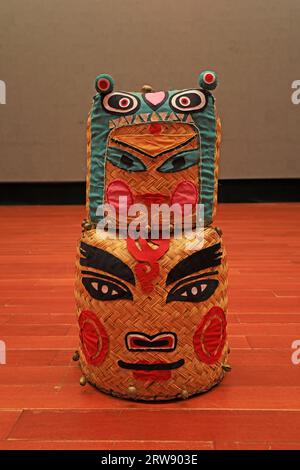 Basket, a traditional Chinese Yangko prop Stock Photo - Alamy