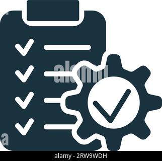 Reliability icon. Monochrome simple sign from core values collection ...