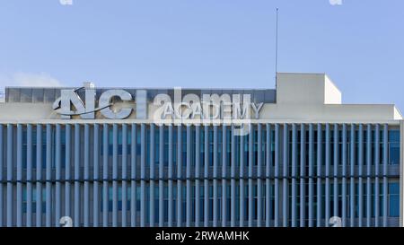 Aerial view of STRIKFORNATO HQ in Oeiras, Portugal Stock Photo - Alamy