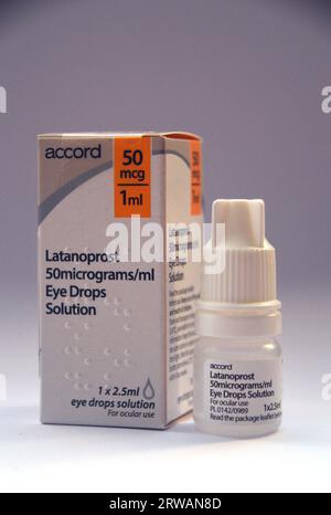Box & Bottle of Latanoprost 50mg/ml + 1mg/ml Eye Drop Solution by ...