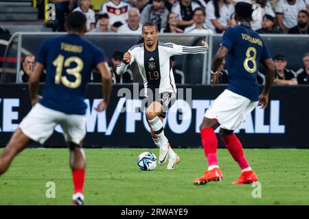 Leroy Sané of Germany controls the ball during the FIFA World Cup game ...