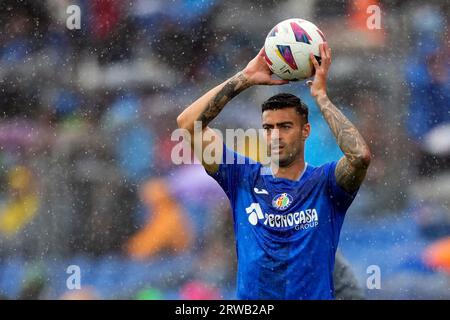 Diego Rico of Getafe CF during Getafe CF vs Atletico de Madrid at ...