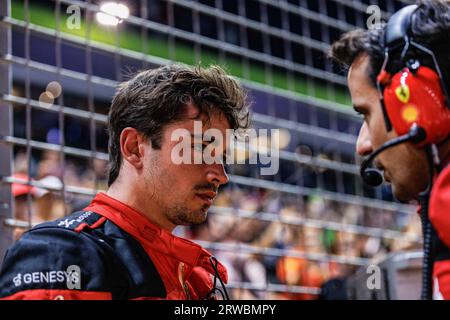 Singapore, Singapore. 17th Sep, 2023. Charles Leclerc of Monaco and ...