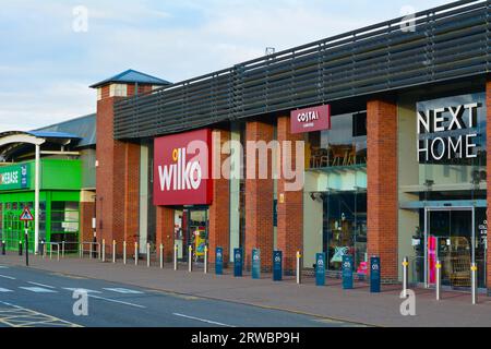 Wilko Wilkinson store signs UK Stock Photo - Alamy