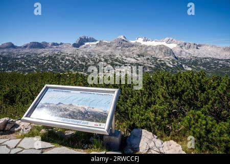 Dachstein Glacier and mountain peak, Dachstein Massiv Stock Photo - Alamy