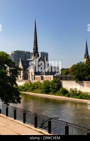 View of Cambridge (Galt) Skyline 2023. Cambridge Ontario Canada Stock ...