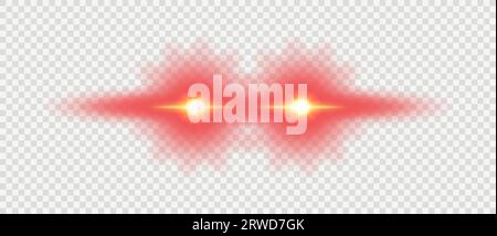 Laser red eyes meme game superhero vector template illustration. Comic ...