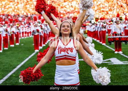 Lincoln, NE, USA. 16th Sep, 2023. NE. U.S. Nebraska Cornhusker ...