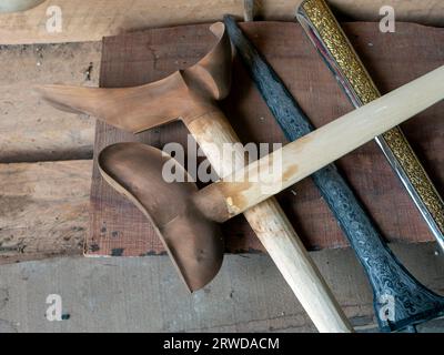 The kris or keris is an asymmetrical dagger or sword most strongly ...
