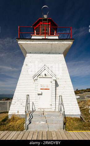 Cape Enrage Lighthouse Waterside, New Brunswick, CA Stock Photo - Alamy