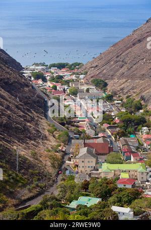 Jamestown, the capital of Saint Helena Stock Photo - Alamy