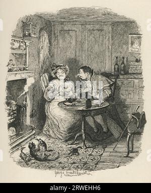 Mr Bumble from Oliver Twist by Charles Dickens Stock Photo - Alamy