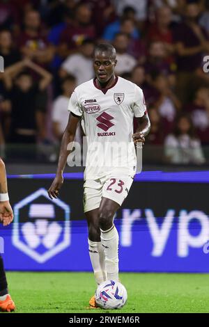 Torino's Senegalese forward Demba Seck controls the ball during the ...