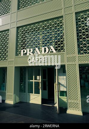 Prada Cafe, Harrods, London, England, UK, GB Stock Photo - Alamy