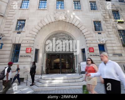 Old building part of the LSE London School of Economics campus Holborn ...
