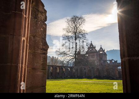 The Hirsau Abbey, formerly known as Hirschau Abbey in the Black Forest ...