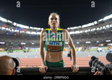Eleanor Patterson participating in the High Jump at the World Athletics ...