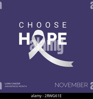 Empower Hope. Raise Awareness. Lung Health Drive Stock Vector Image ...