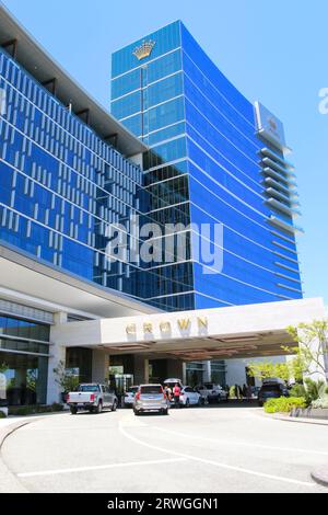 Luxury Crown Towers Perth Entrance, Burswood, Western Australia Stock ...
