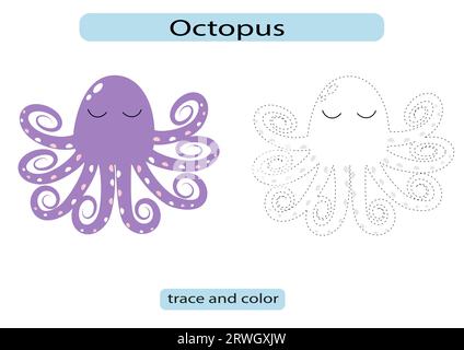 Tracing lines worksheet for kindergarten and preschool kids for ...