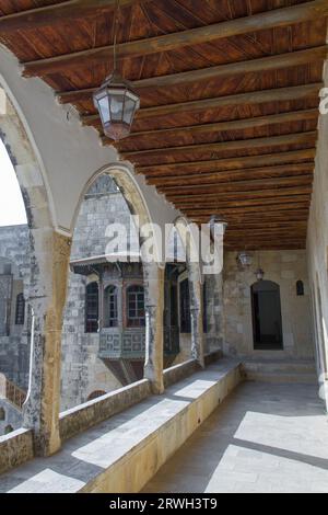 Emir Bachir Chahabi Palace Beit ed-Dine in mount Lebanon Middle east ...
