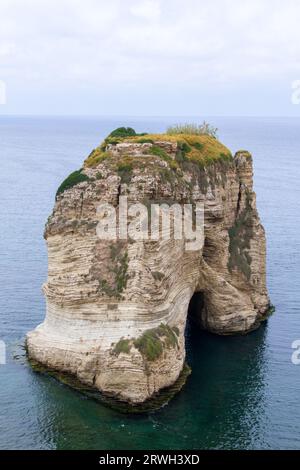 rawshe rocks beirut Stock Photo - Alamy