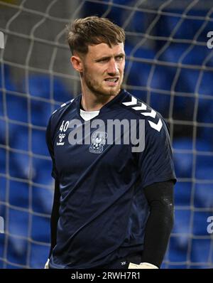 Coventry City goalkeeper Bradley Collins arrives ahead of the Sky Bet ...