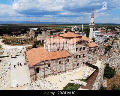 Enez Town, located in Edirne, Turkey, is an ancient ancient settlement ...