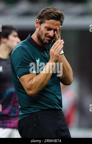 Newcastle United Assistant Manager Jason Tindall during the Newcastle ...