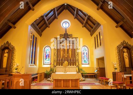 St. Julia Catholic Church at 374 Boston Post Road in historic town ...