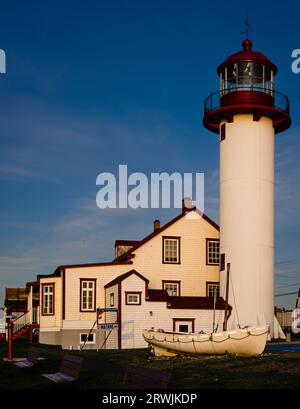 Matane Lighthouse, Matane, Québec, Canada Stock Photo - Alamy