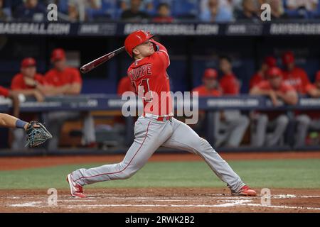 Los Angeles Angels' Logan O'Hoppe during a baseball game against the ...