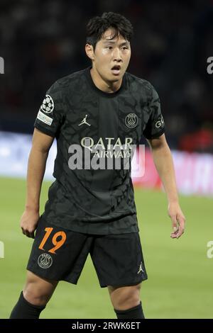 19 Lee KANG-IN (psg) - 87 Joao NEVES (psg) during the Ligue 1 McDonald ...