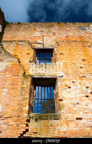 The interior of the penitentiary building at Port Arthur in Tasmania ...