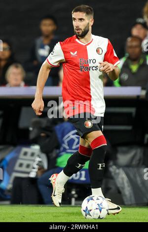 ROTTERDAM, NETHERLANDS - SEPTEMBER 19: Luka Ivanusec (Feyenoord ...