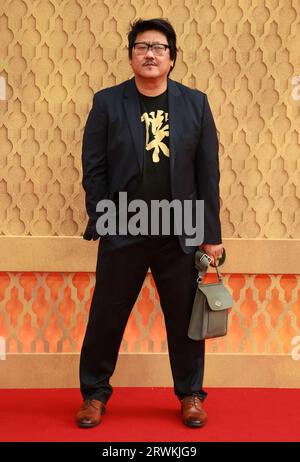 Actor Benedict Wong attends the premiere of "Nine Days" at the Eccles ...
