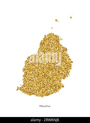 Map of mauritius vector illustration simple design Stock Vector Image ...