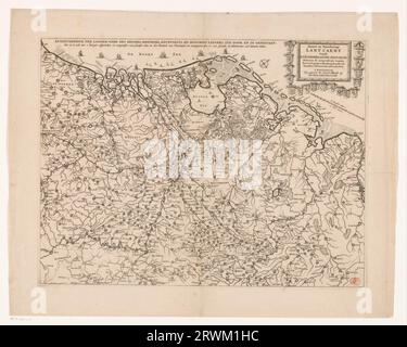 Map of the Netherlands with the war situation of 1672-73, Anonymous ...