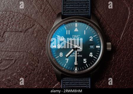 images of the a special IWC RAAF Automatic pilots watch made with the ...