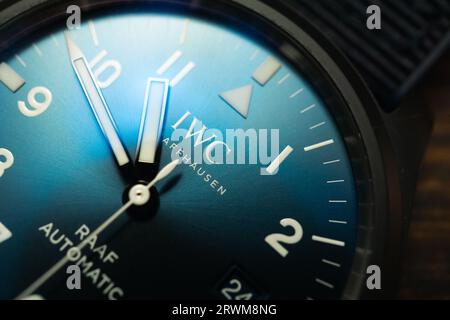 images of the a special IWC RAAF Automatic pilots watch made with the ...