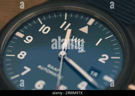 images of the a special IWC RAAF Automatic pilots watch made with the ...