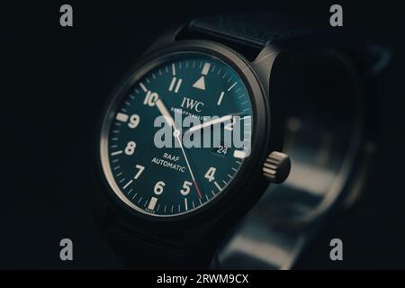 images of the a special IWC RAAF Automatic pilots watch made with the ...