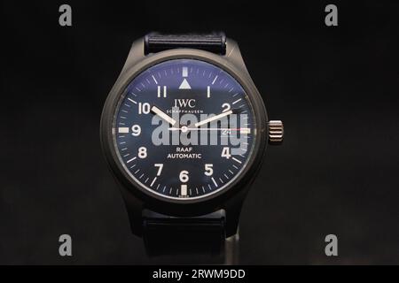 images of the a special IWC RAAF Automatic pilots watch made with the ...