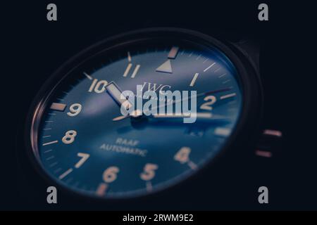 images of the a special IWC RAAF Automatic pilots watch made with the ...