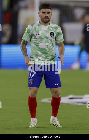 Atletico de Madrid's Javi Galan during Spanish Kings Cup Round of 8 ...